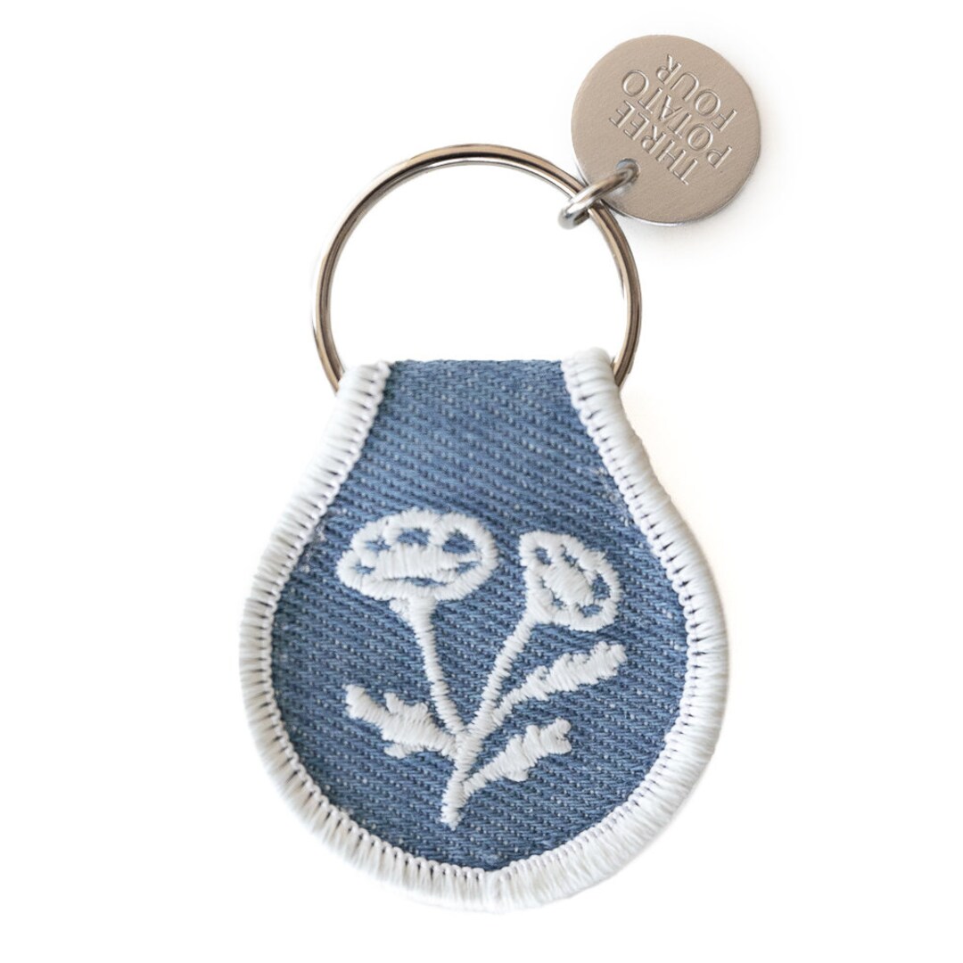Patch Keychain Buttercup denim - Etsy