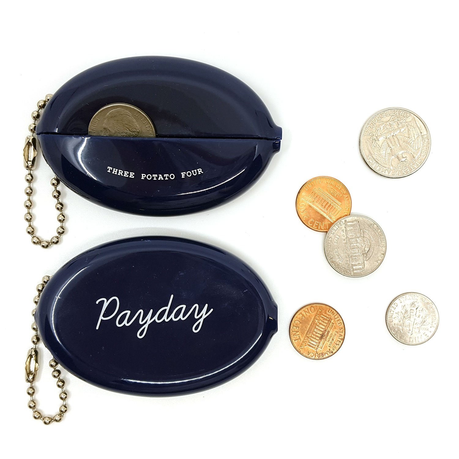 Rubber Squeeze Coin Pouch Payday - Etsy