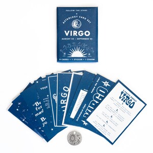 Virgo Astrology Card Pack - Etsy