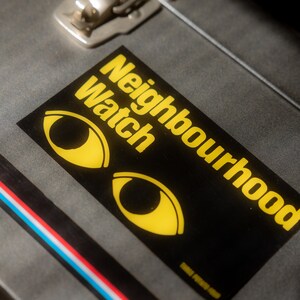 Sticker Neighbourhood Watch eyes - Etsy