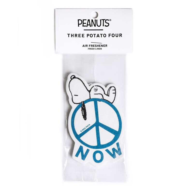 Three Potato Four X Peanuts® Snoopy Peace Now Air Freshener - Etsy