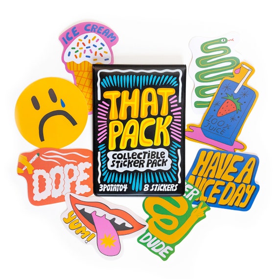 Sticker Pack That Pack - Etsy