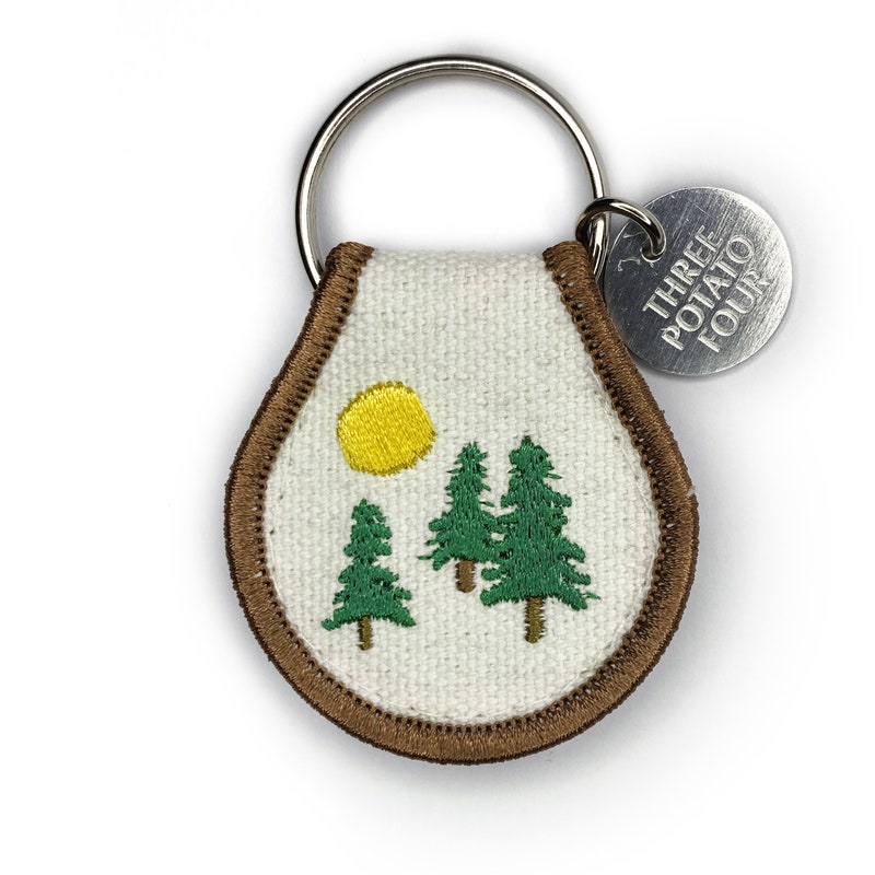 Tree Keychain - Etsy