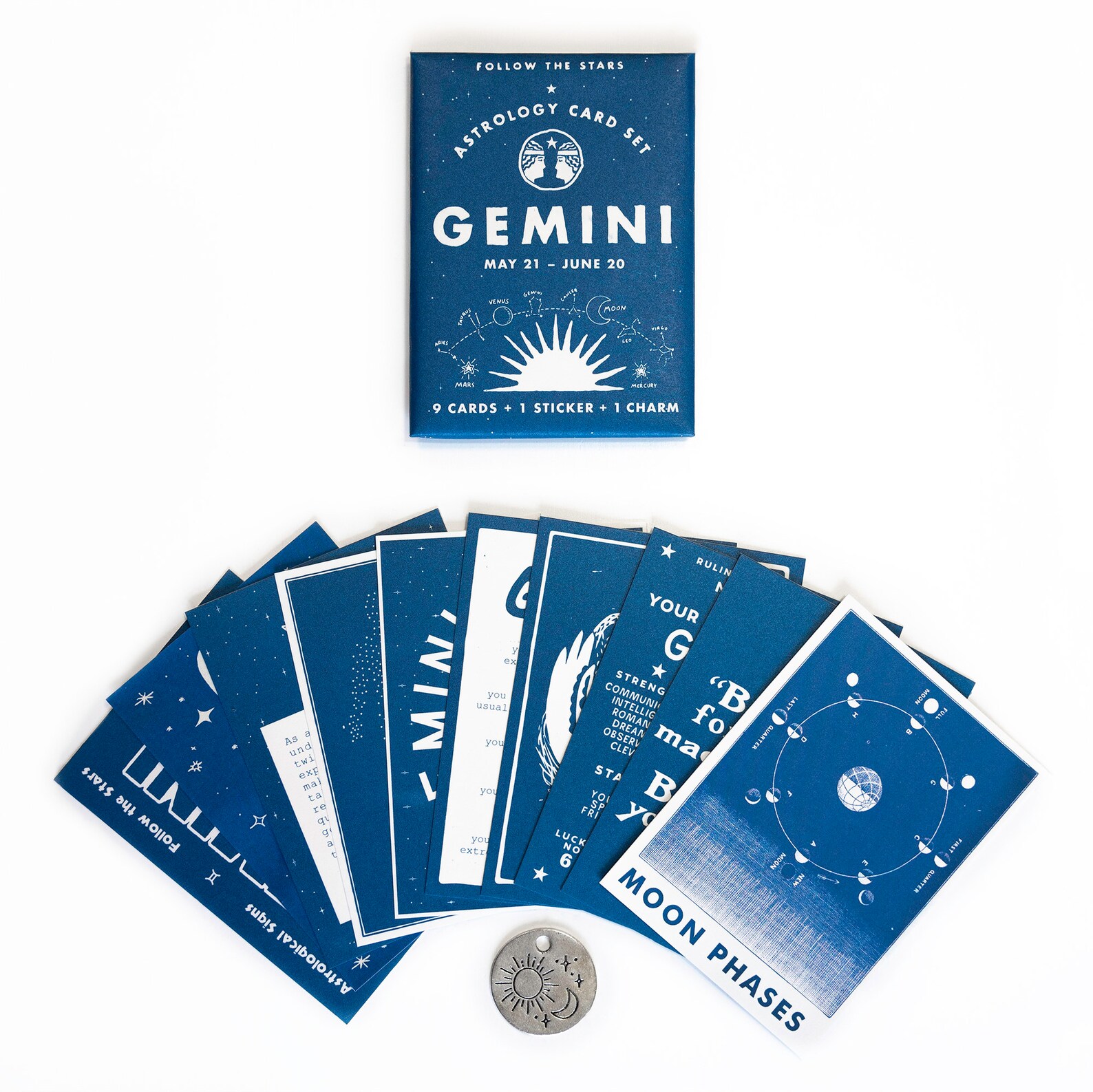 Gemini Astrology Card Pack - Etsy