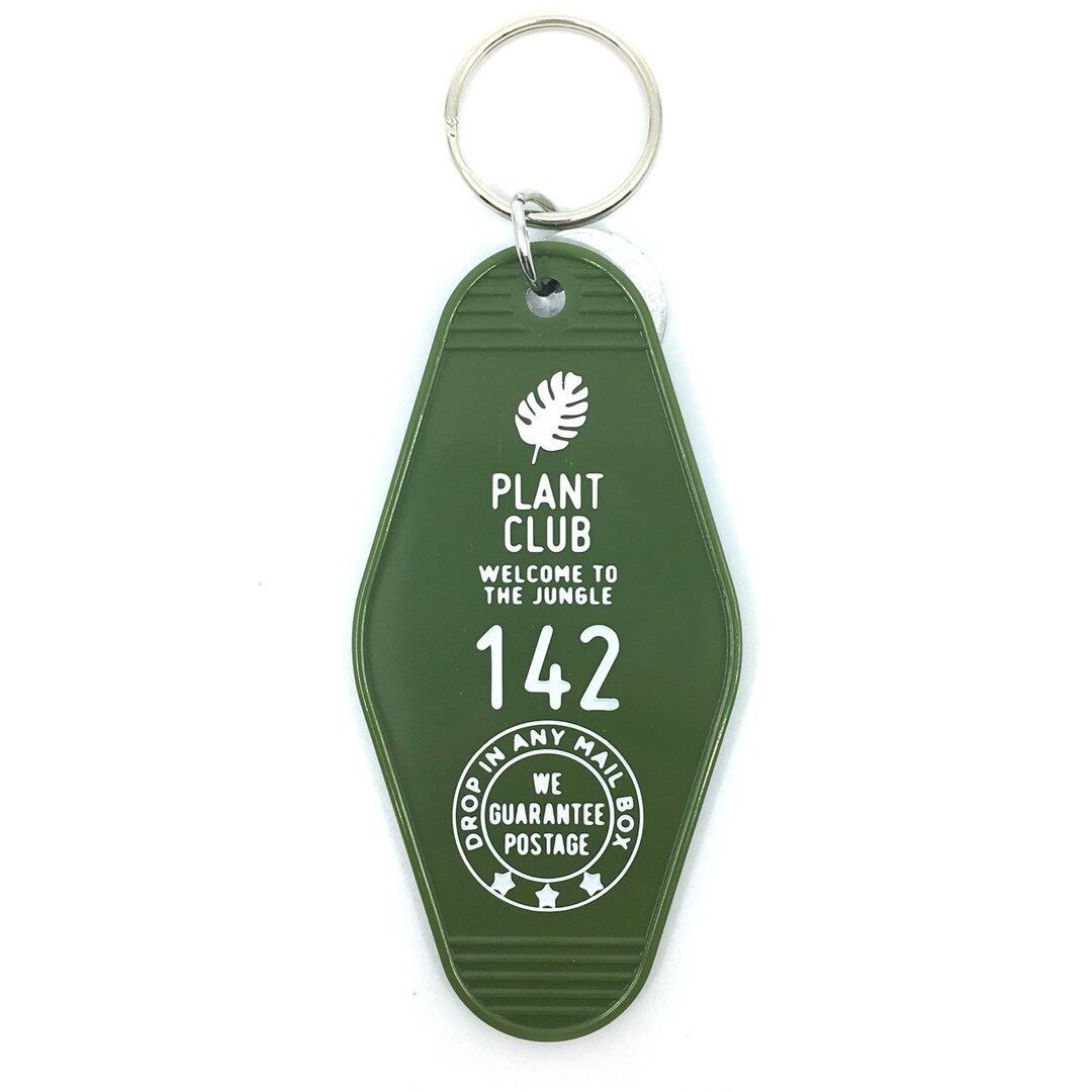 Plant Club Key Tag - Etsy