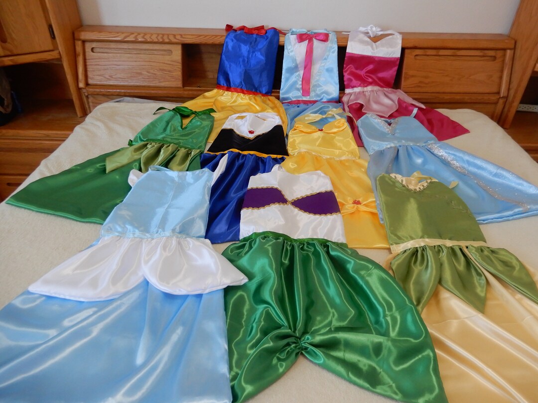 Disney Princess Aprons - Adults Size, Fairy Godmother, Tiana ...