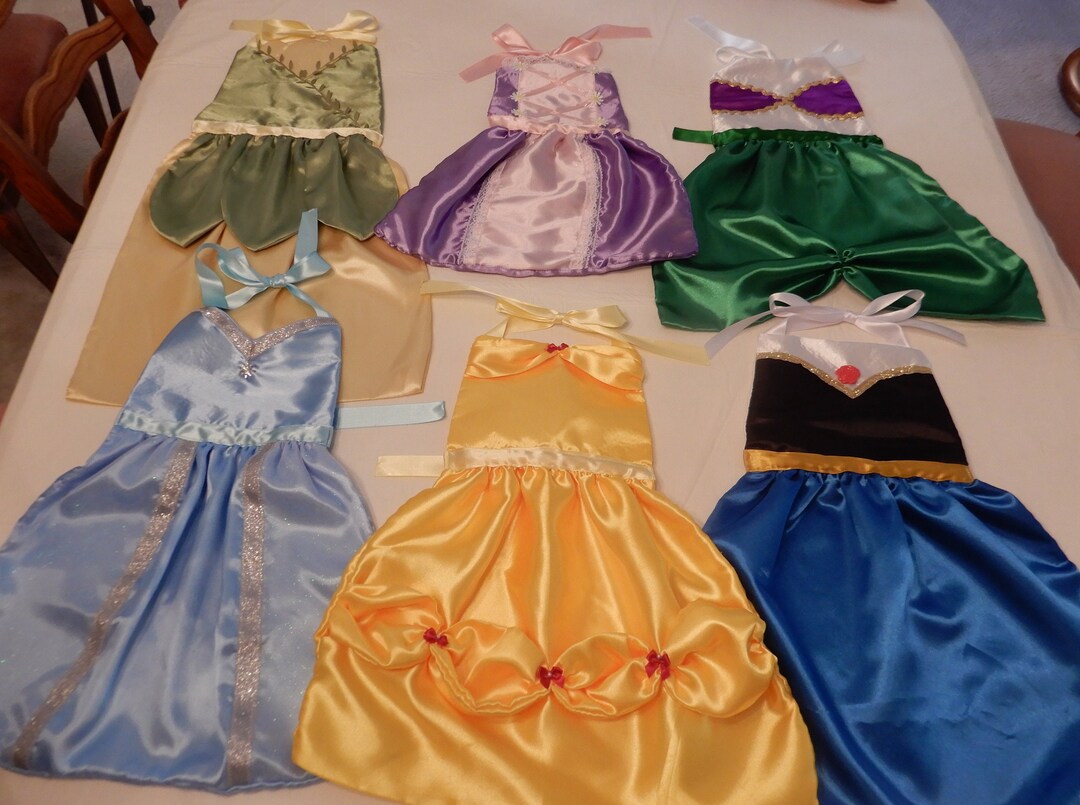 Disney Princess Aprons, Child Princess Aprons, Tangled, Belle, Tiana ...
