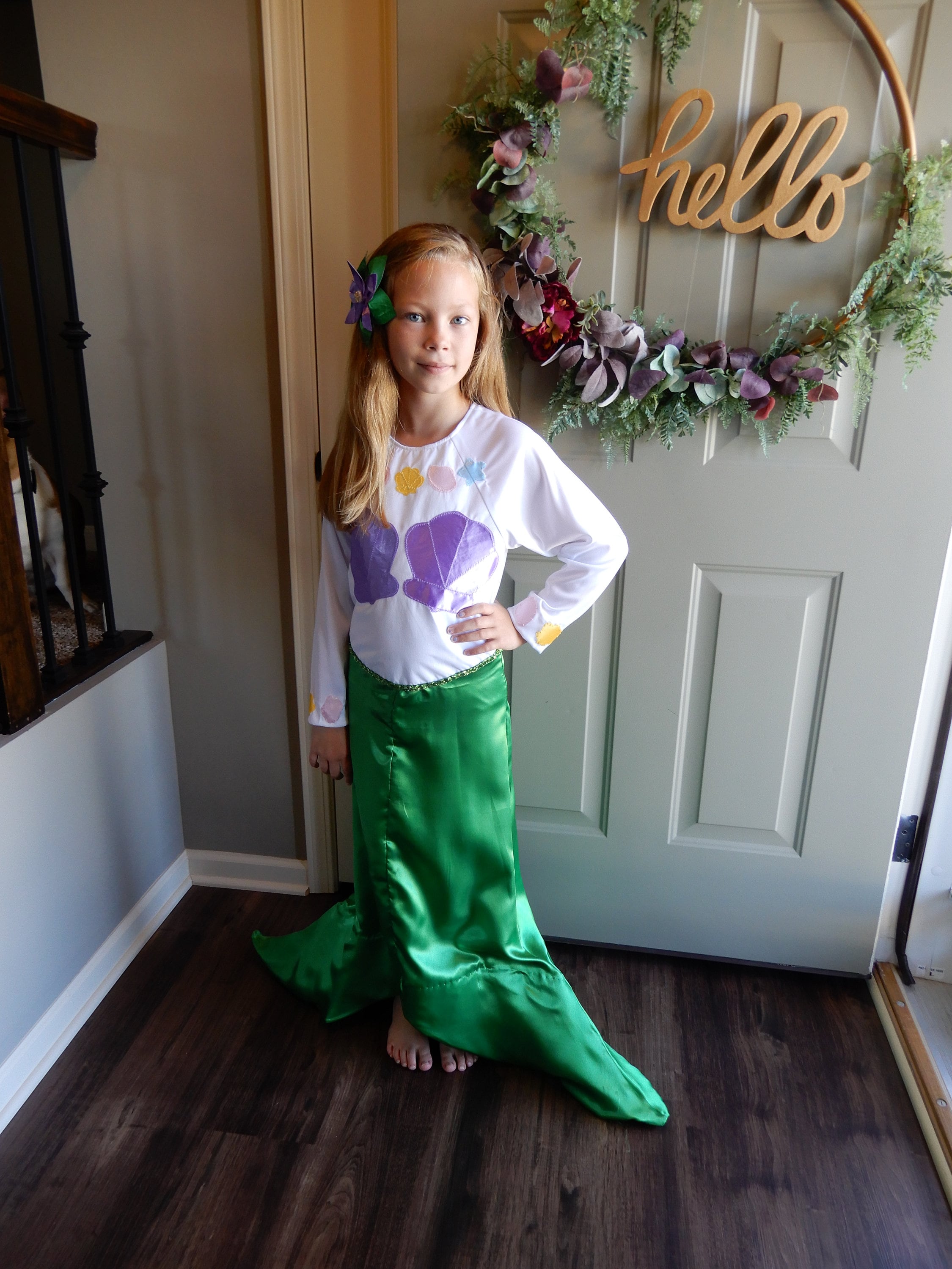 Homemade Ariel Costume For Kids