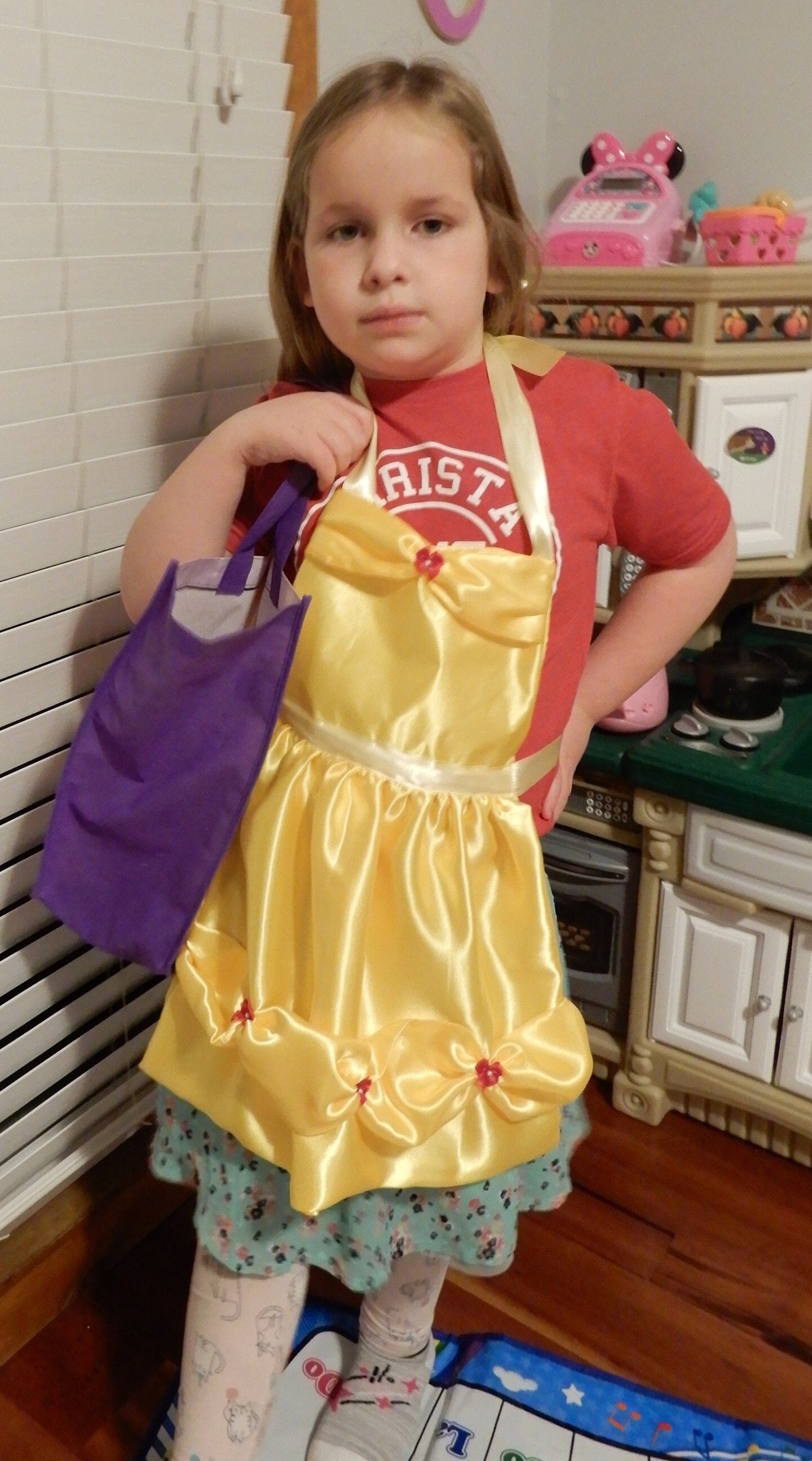 Disney Princess Aprons Child Princess Aprons Tangled Belle - Etsy