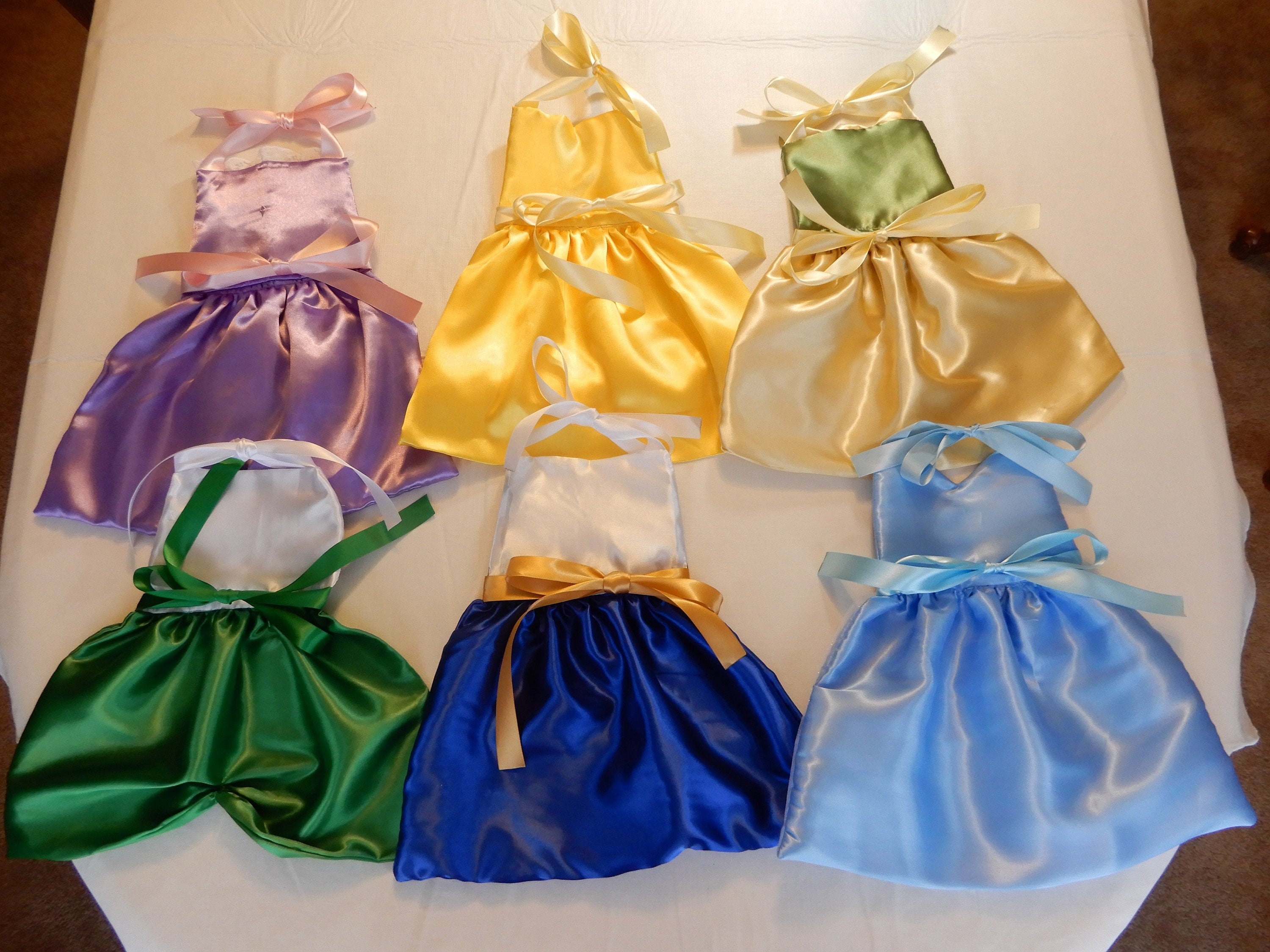 Disney Princess Aprons Child Princess Aprons Tangled Belle - Etsy