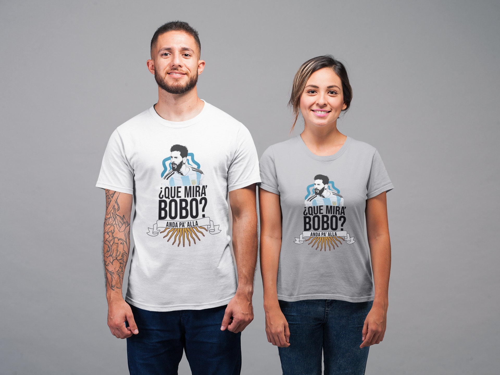 Que Miras Bobo T-shirt - Argentina | Funny Spanish Tee | Argentina Gift ...