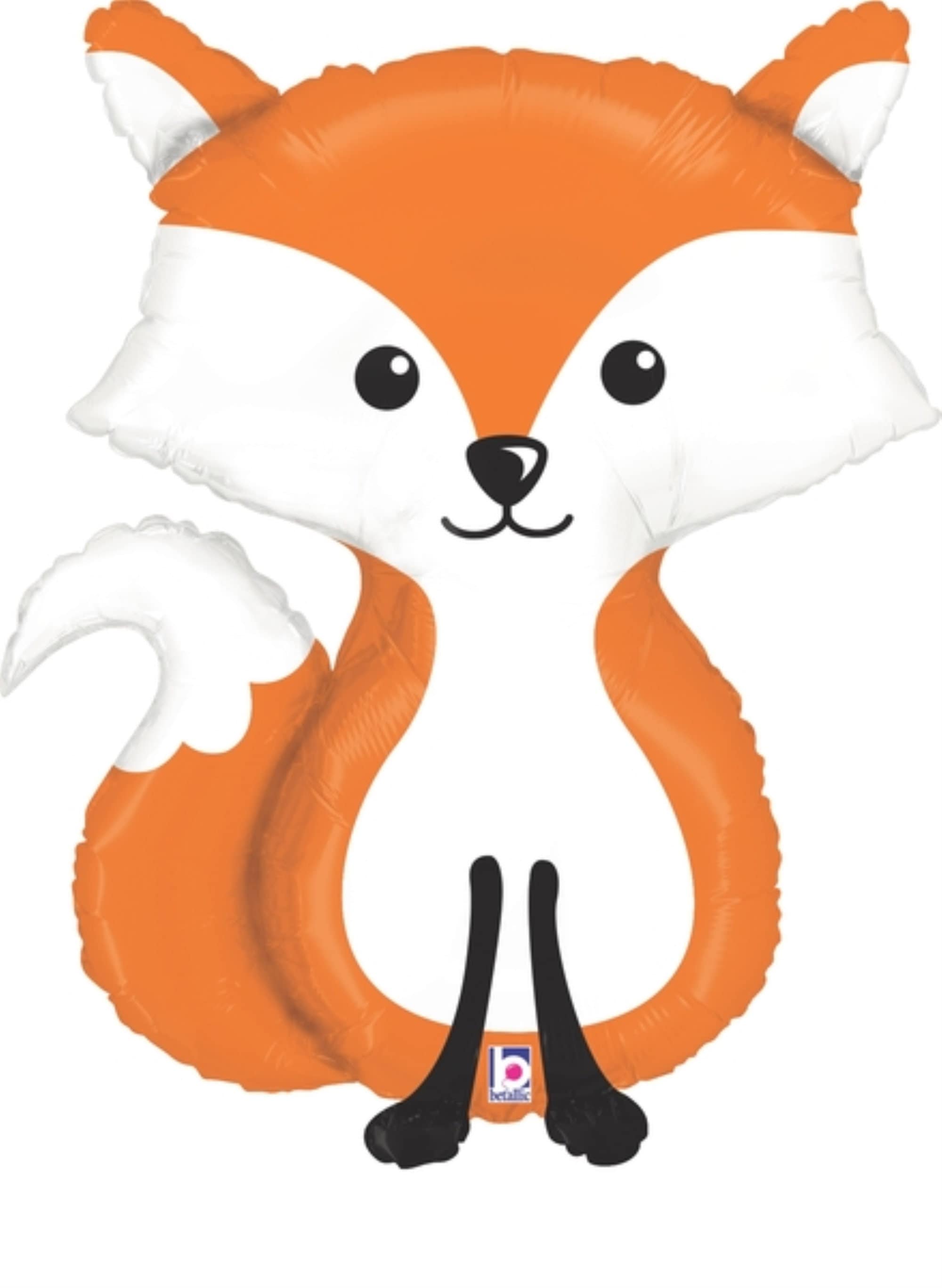 Fox Balloon Large Fox Balloon Woodland Party Woodland Baby - Etsy