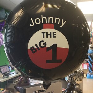 The Big One, Fish Balloons, First Birthday Decoration, Fishing Party ...
