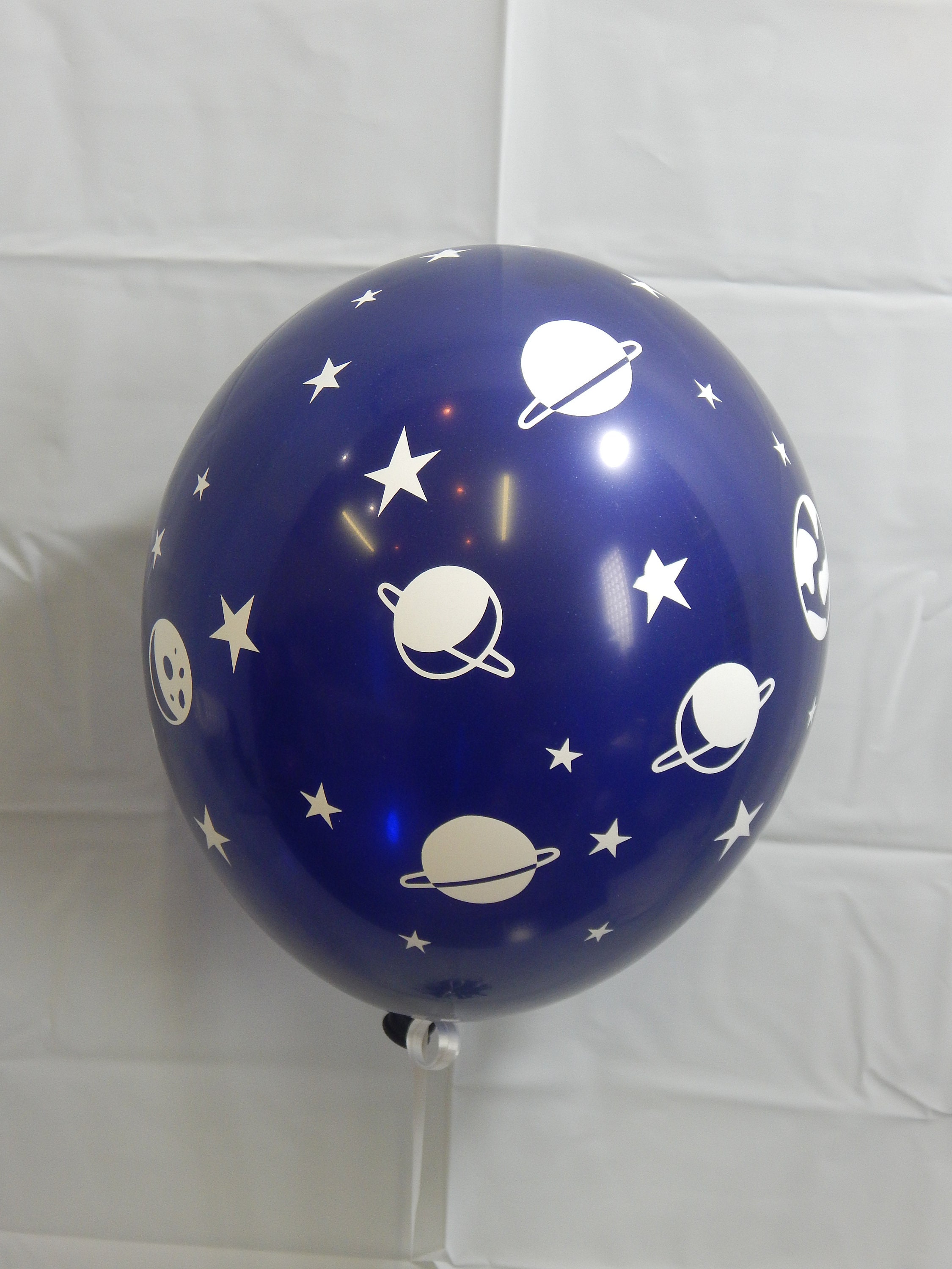 Space Balloons Celestial Balloons Moon Planets. Dark Blue | Etsy