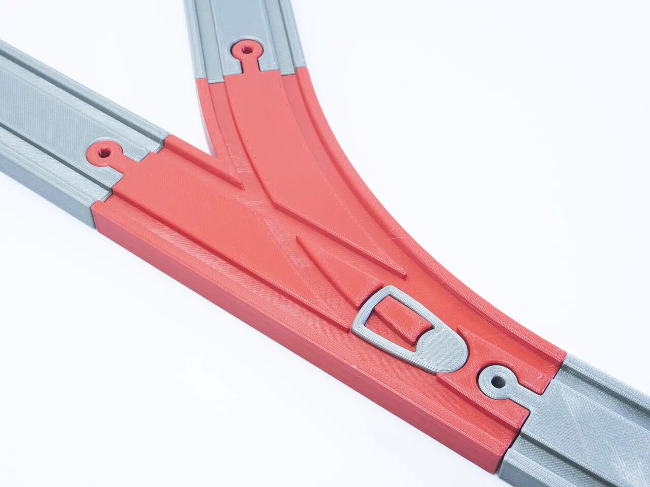 3D Printable Set of Train Tracks With 50 Unique Pieces - Etsy