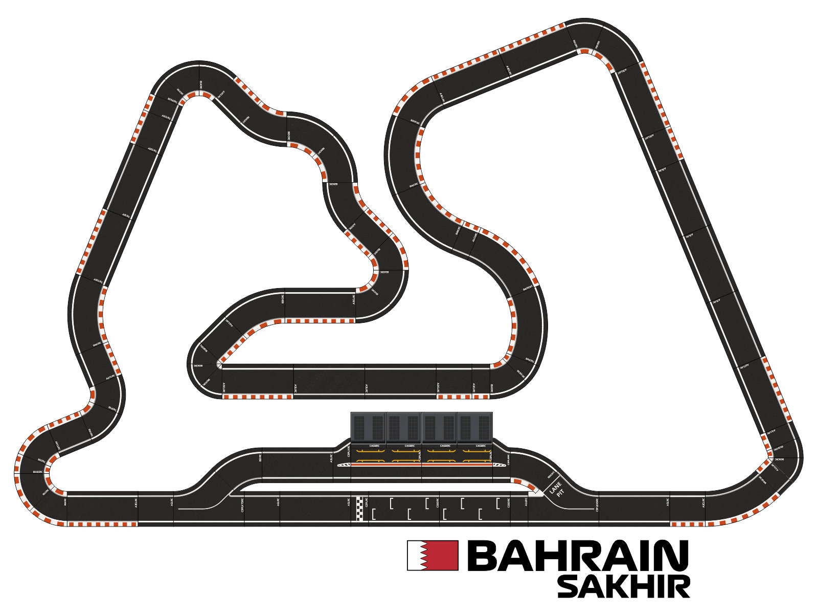 3D Printable Racing Circuits - Building Kit - Etsy