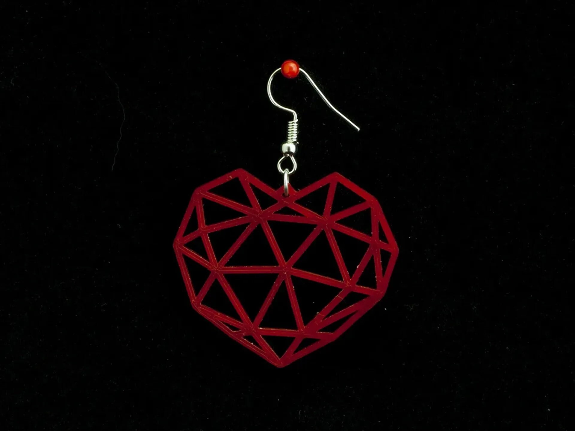 3D Printable Hearts Earrings Collection the Perfect Gift for Valentine ...