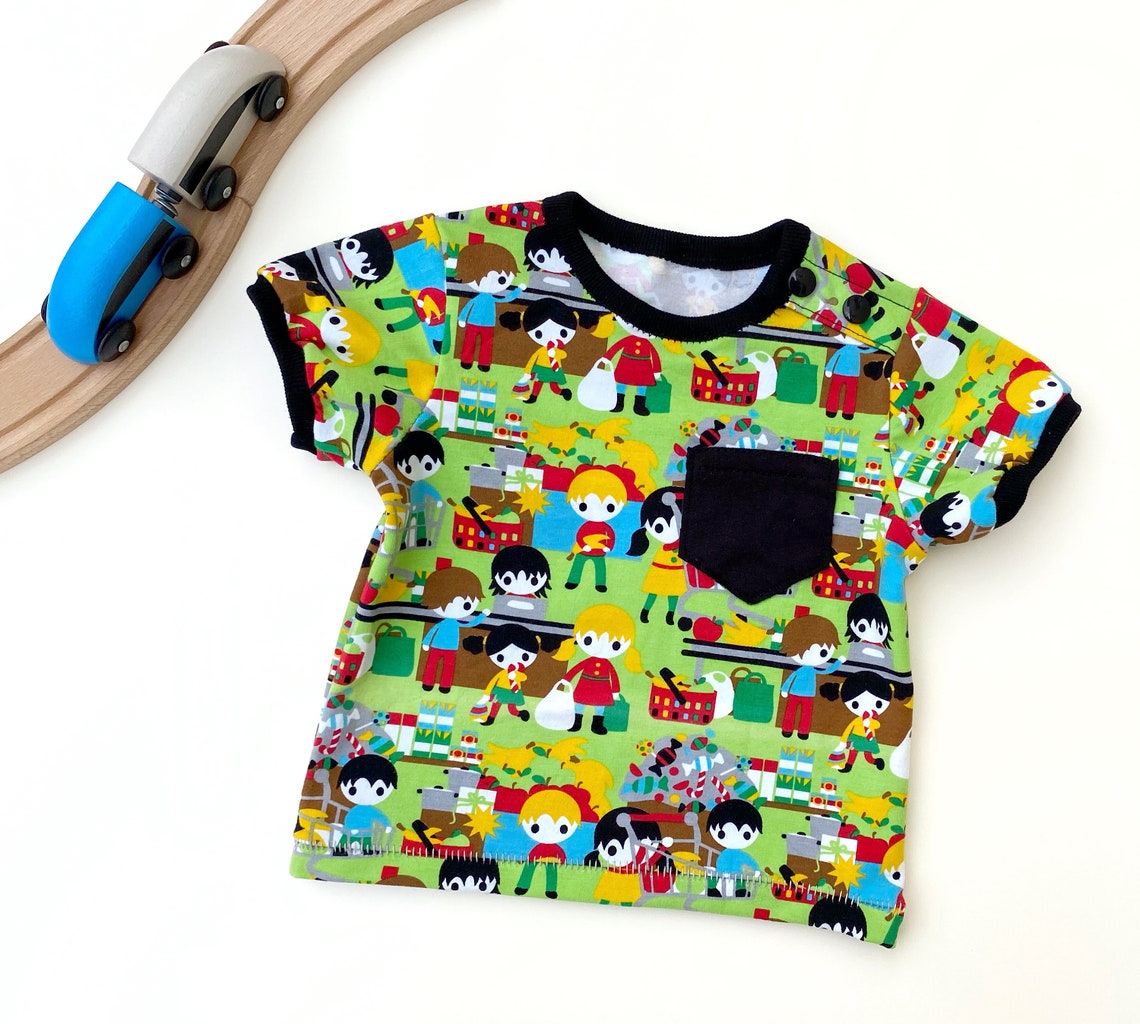 Baby shirt pattern NB 4T baby tee pattern girls shirt | Etsy