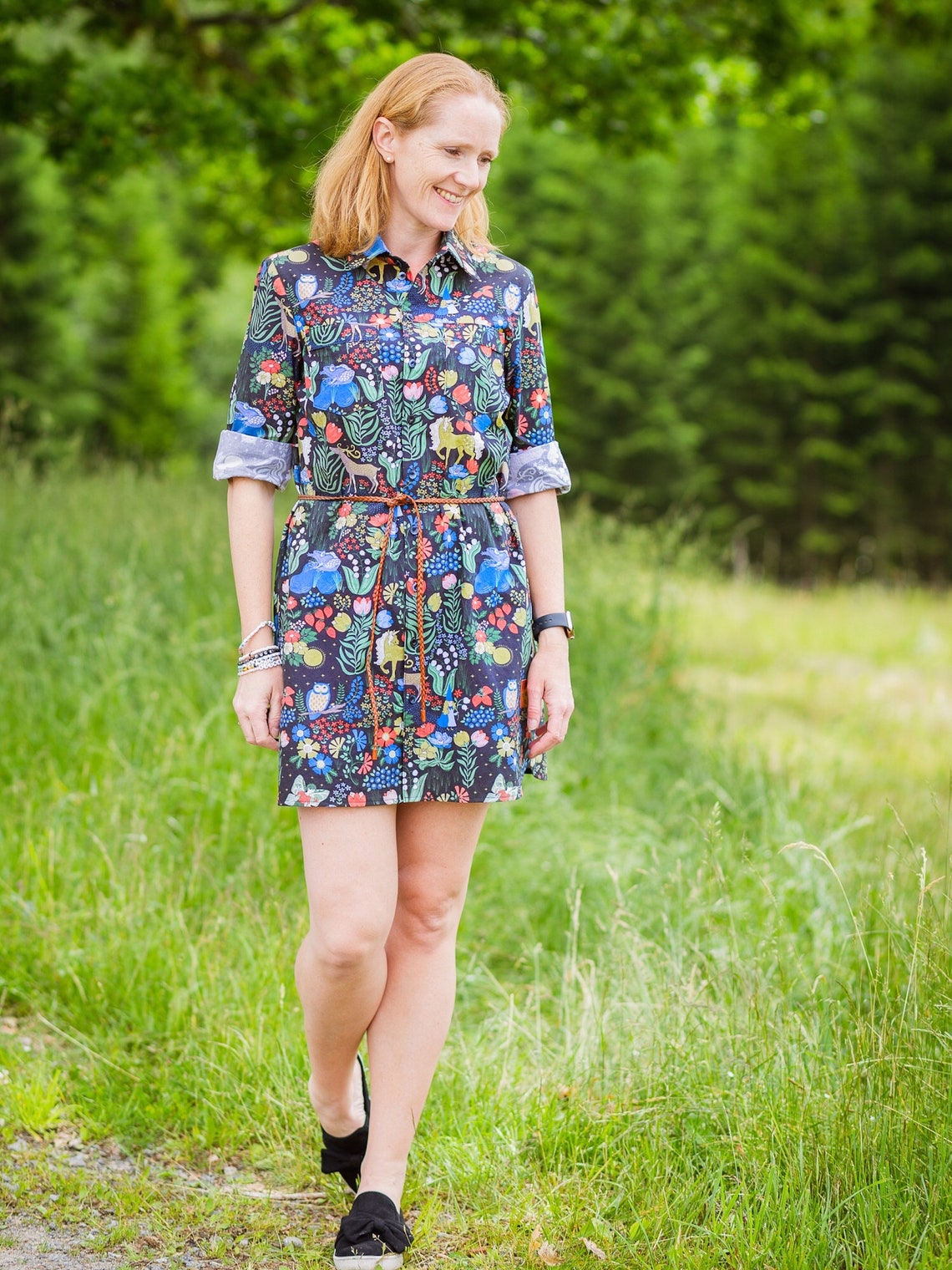 Long Shirt Dress Pattern Women Summer Dress Pdf Pattern | Etsy