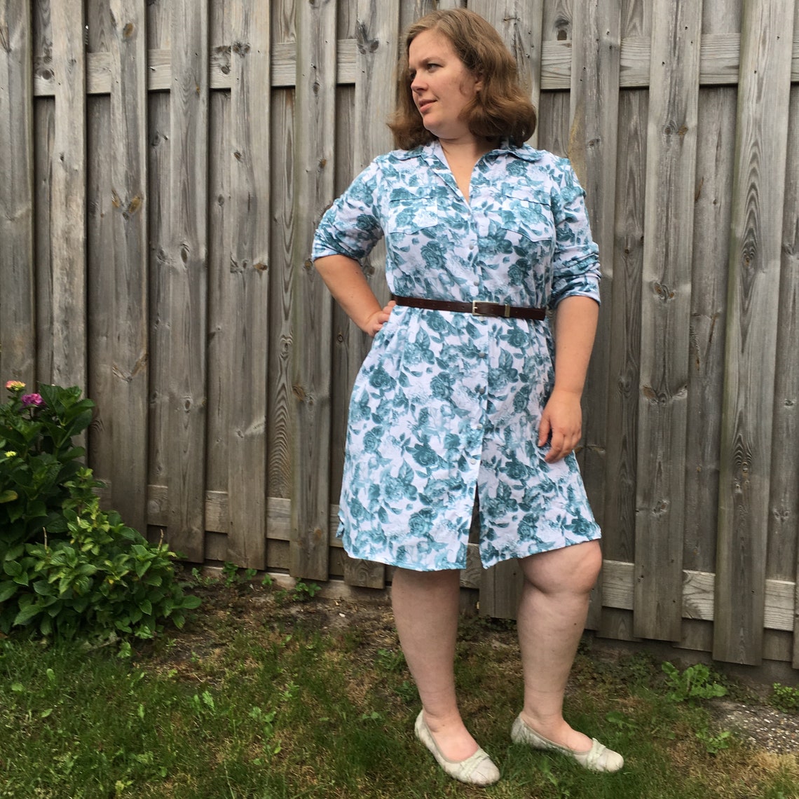 Long Shirt Dress Pattern Women Summer Dress Pdf Pattern | Etsy