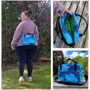 6 in 1 Backpack Pdf Sewing Pattern, Lunch Bag, Shoulder Bag, Square Bag, Rectangle Backpack ...