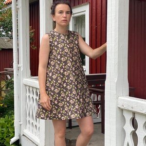 Women a Lined Dress Sewing Pattern, Tent Dress, Circle Dress, a Line ...