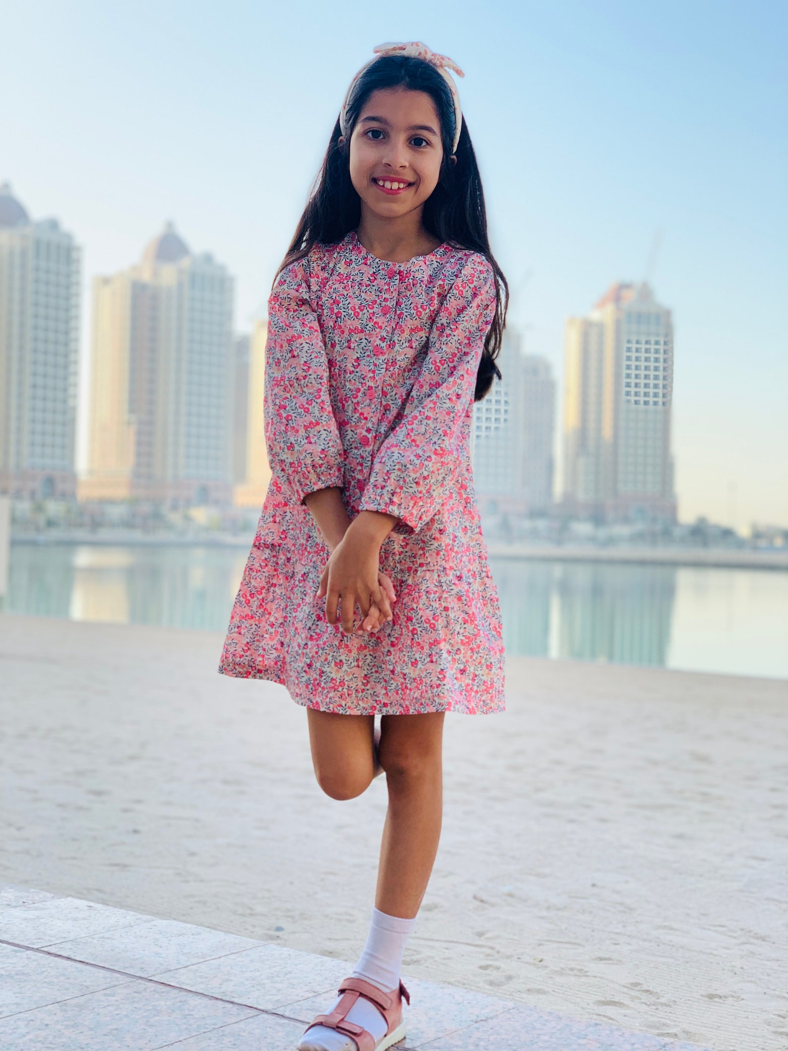 Girls Front Button Dress Sewing Pattern Girls Dress Pdf | Etsy