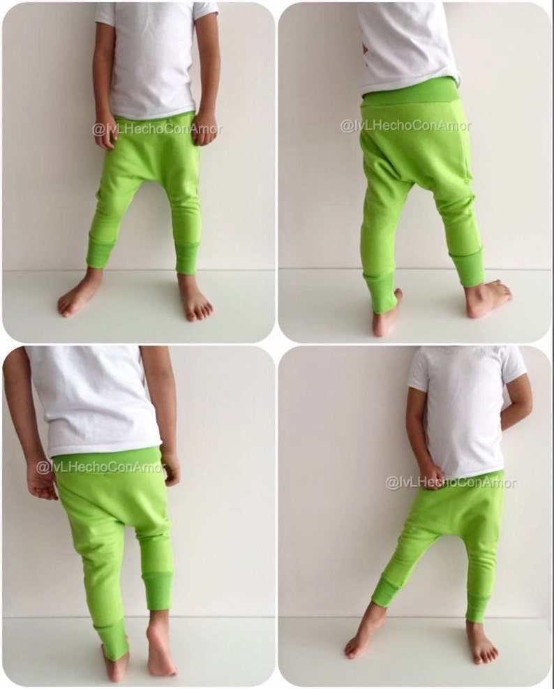 Boys and Girls Sweat Pants Pdf Sewing Pattern Kids Jogger - Etsy