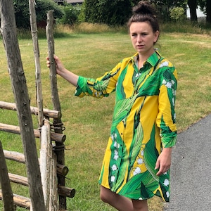 Long Shirt Dress Pattern, Women Summer Dress Pdf Pattern, Linen Dress ...