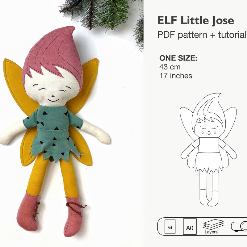 Elf Sewing Patterns - Etsy