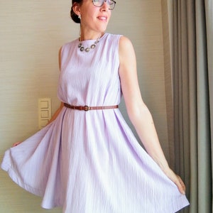 Women a Lined Dress Sewing Pattern, Tent Dress, Circle Dress, a Line ...