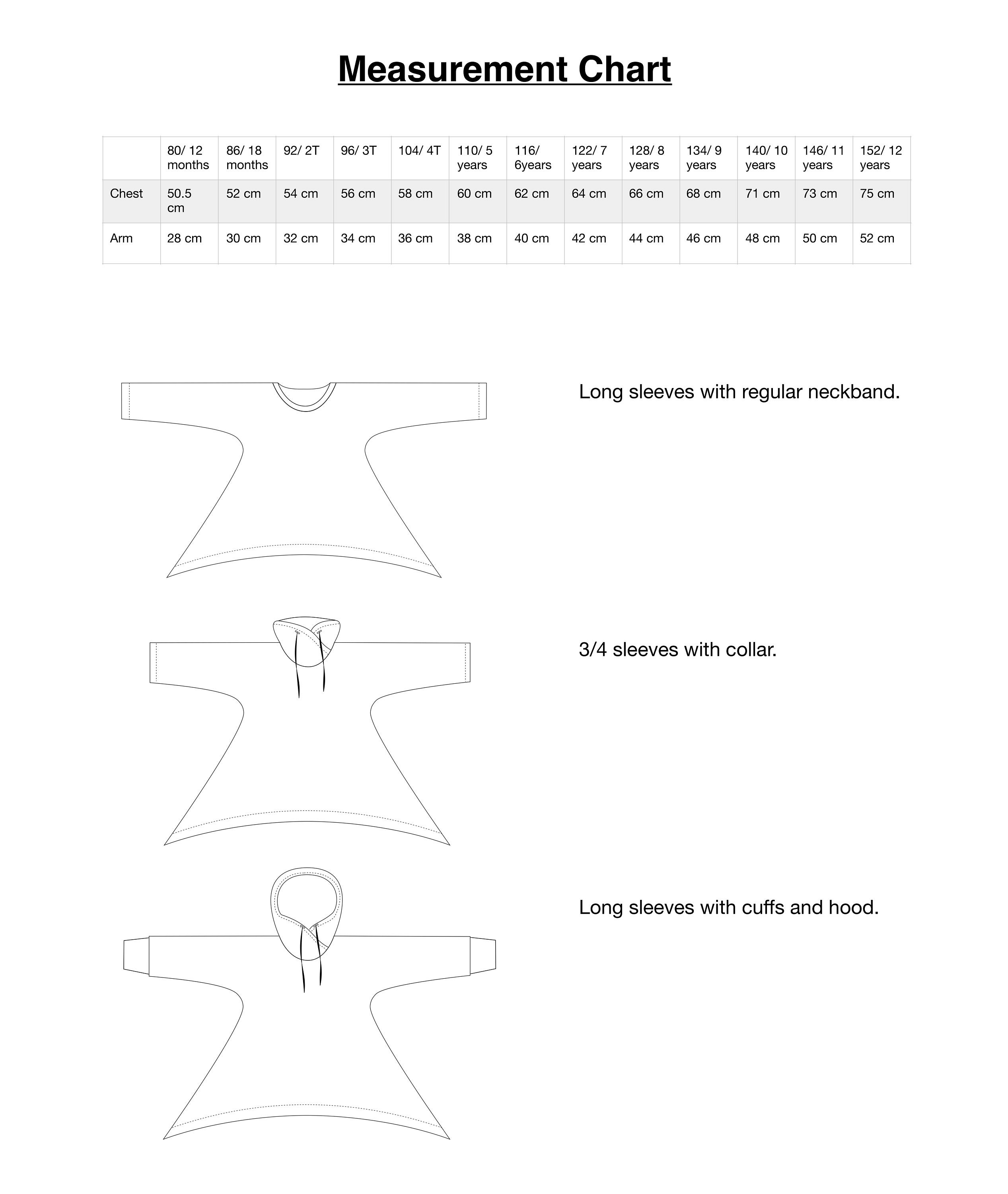 Girls triangle dress sewing pattern flared hooded dress pdf | Etsy