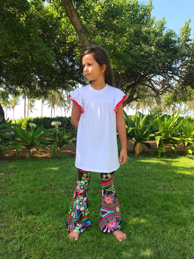 Bell Bottom Pants Pdf Sewing Pattern Bell Bottom Yoga Flare - Etsy