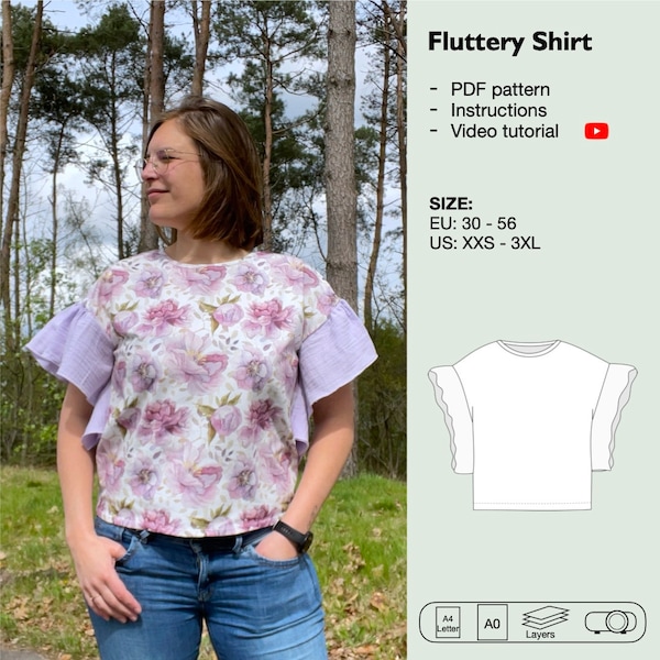 Flutter Sleeves - Etsy