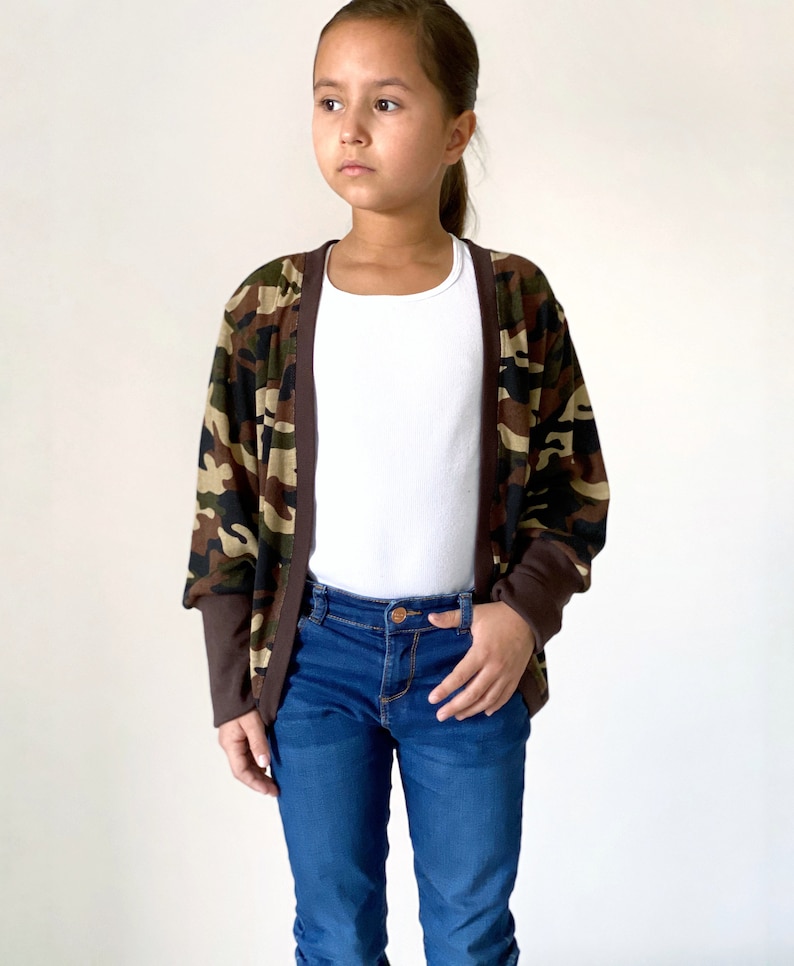 Children Cardigan Pdf Sewing Pattern, Baby Jacket Pattern, Sports ...