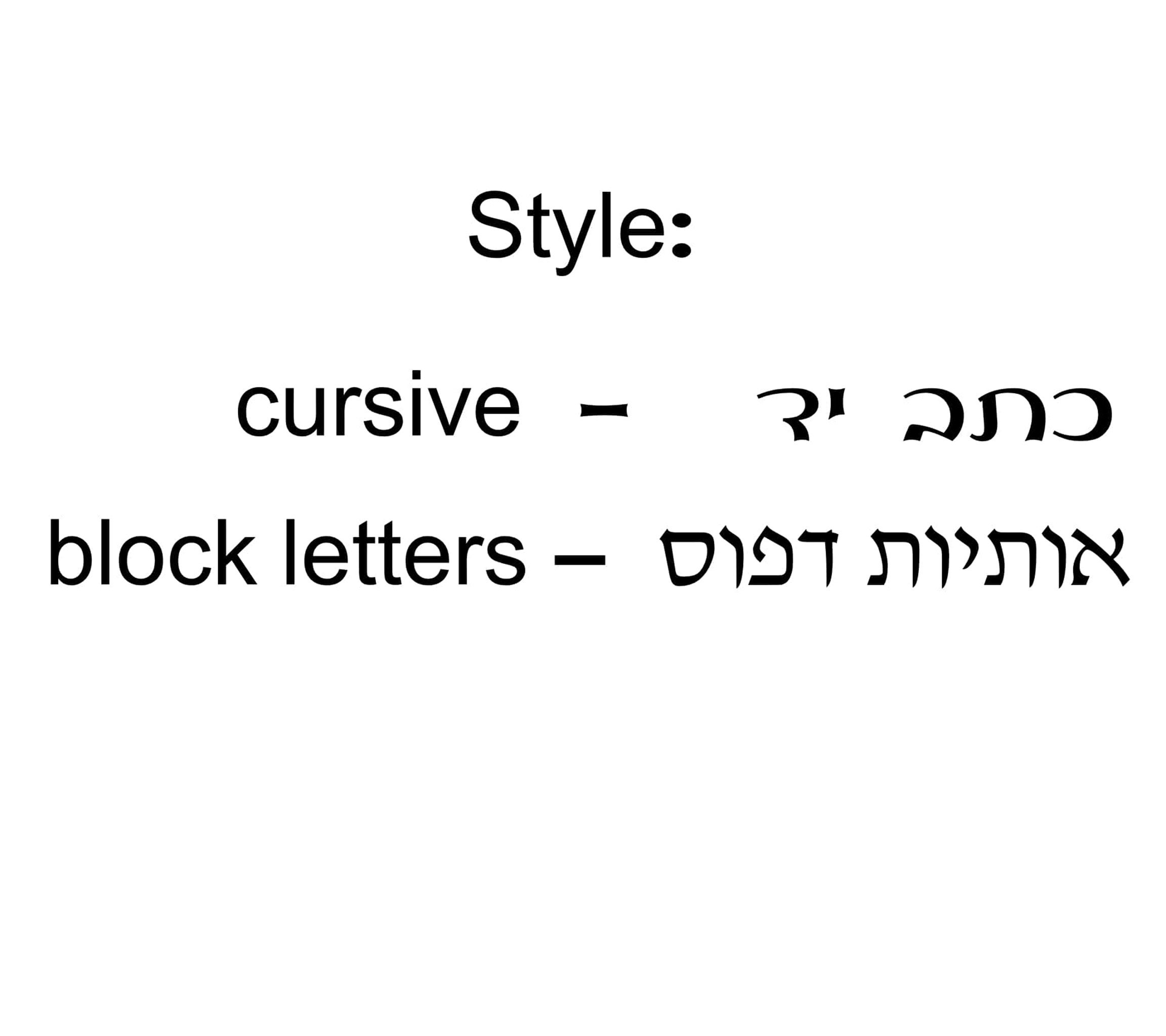 Custom Hebrew name embroidered denim hat Personalized | Etsy