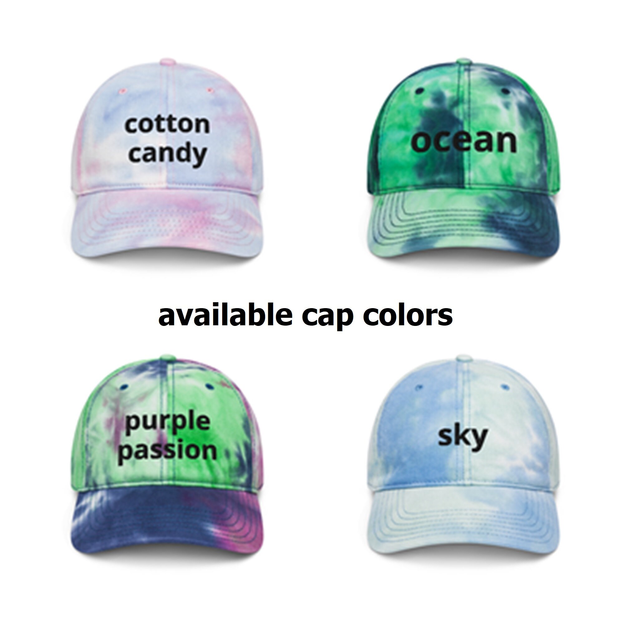 Tikkun Olam Hebrew Letters Embroidered Tie Dye Dad Hat - Etsy