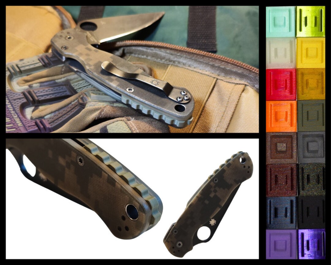 Backspacer for Spyderco Paramilitary 2 - EDC Gear - Etsy