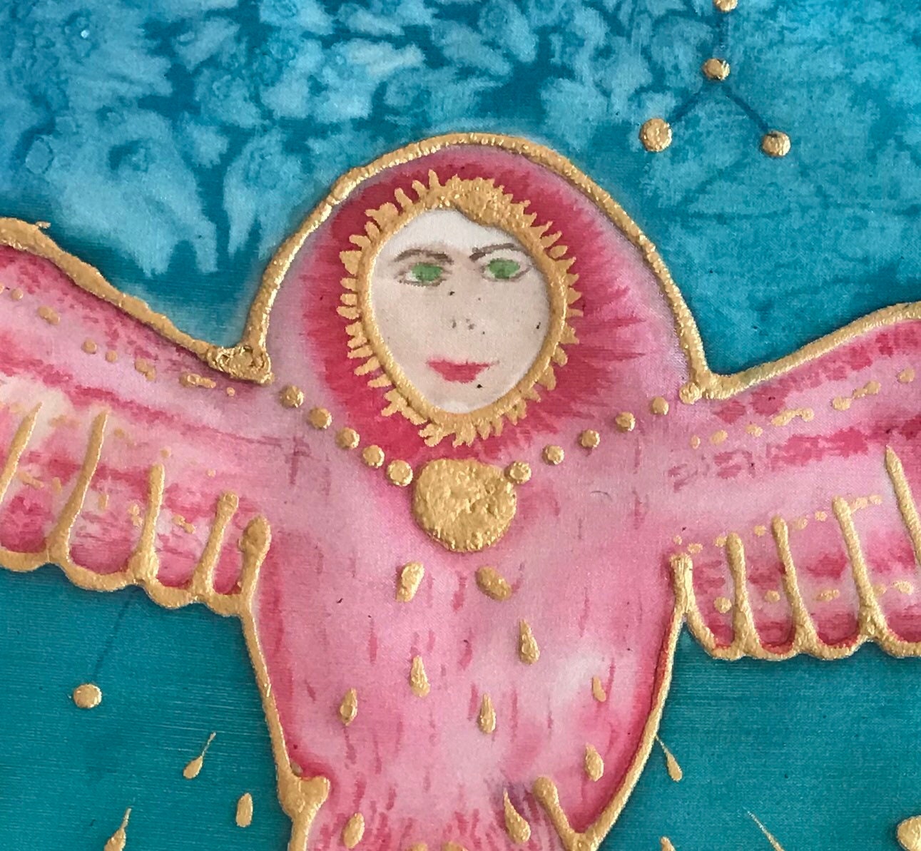 Freya Freya Goddess in Bird Form, Hawk, Pagan Art, Norse Mythology ...