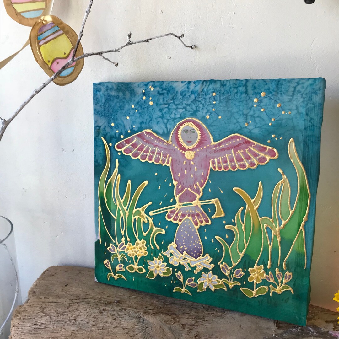 Freya Freya Goddess in Bird Form, Hawk, Pagan Art, Norse Mythology ...