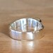 Chunky Sterling Silver Band, Solid Sterling Silver Ring, Textured 925 ...