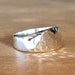 Chunky Sterling Silver Band, Solid Sterling Silver Ring, Textured 925 ...