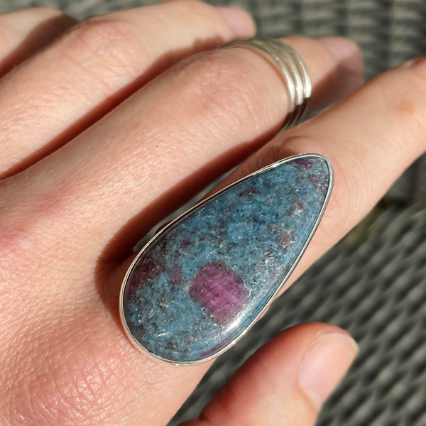 Large Stone Ring - Etsy