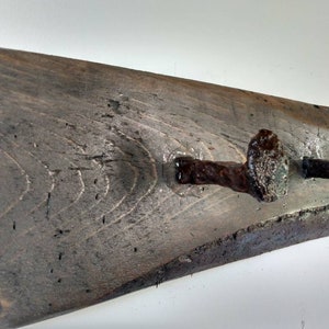 Modern Coat Rack/ Railroad Spike Coat Rack/ Hanging Cloths Rack - Etsy