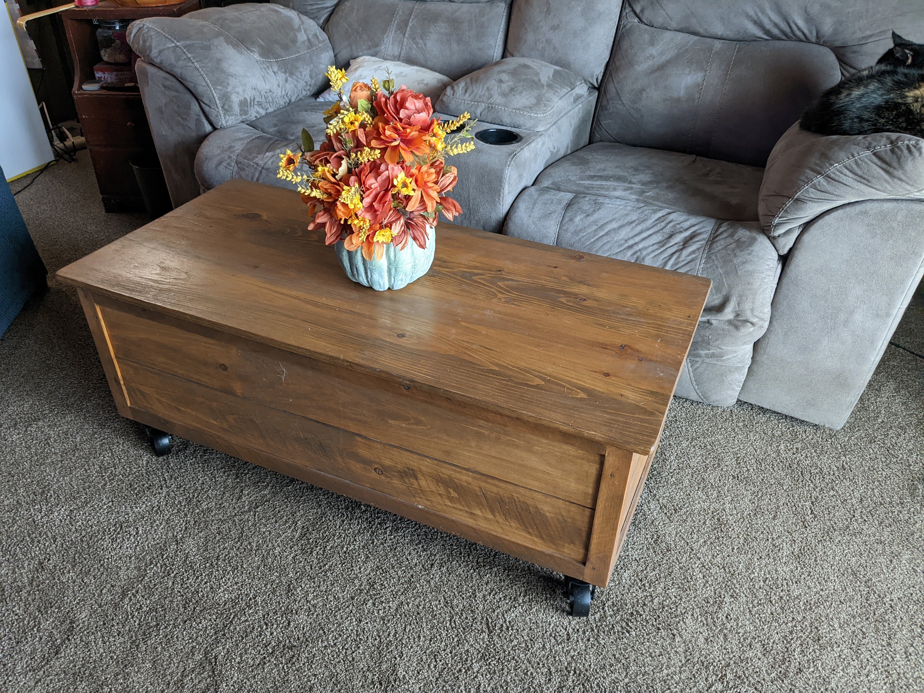 Lift Top Coffee Table Blanket Chest Coffee Table hope Chest Etsy