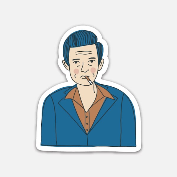 Johnny Cash Bumper Sticker - Etsy