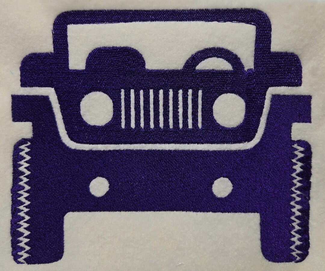 Jeep Lifted Embroidery File - Etsy