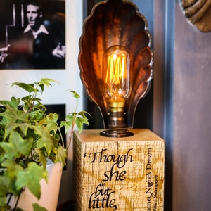 Theatre Footlight Personalised Table Lamp Unusual Unique Theatrical ...