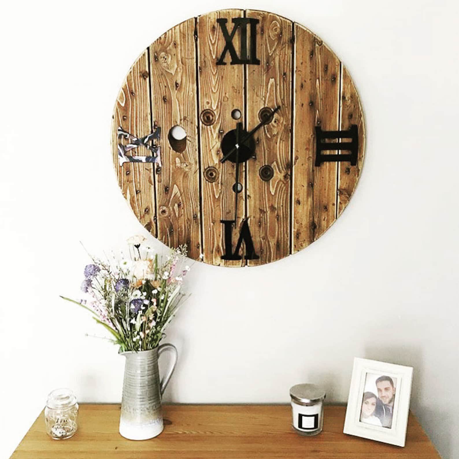 Giant Oversized Wall Clock - Etsy UK