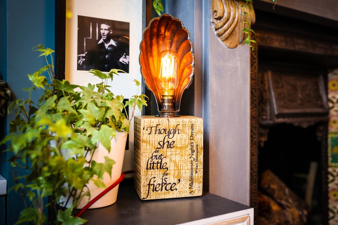 Theatre Footlight Personalised Table Lamp Unusual Unique - Etsy